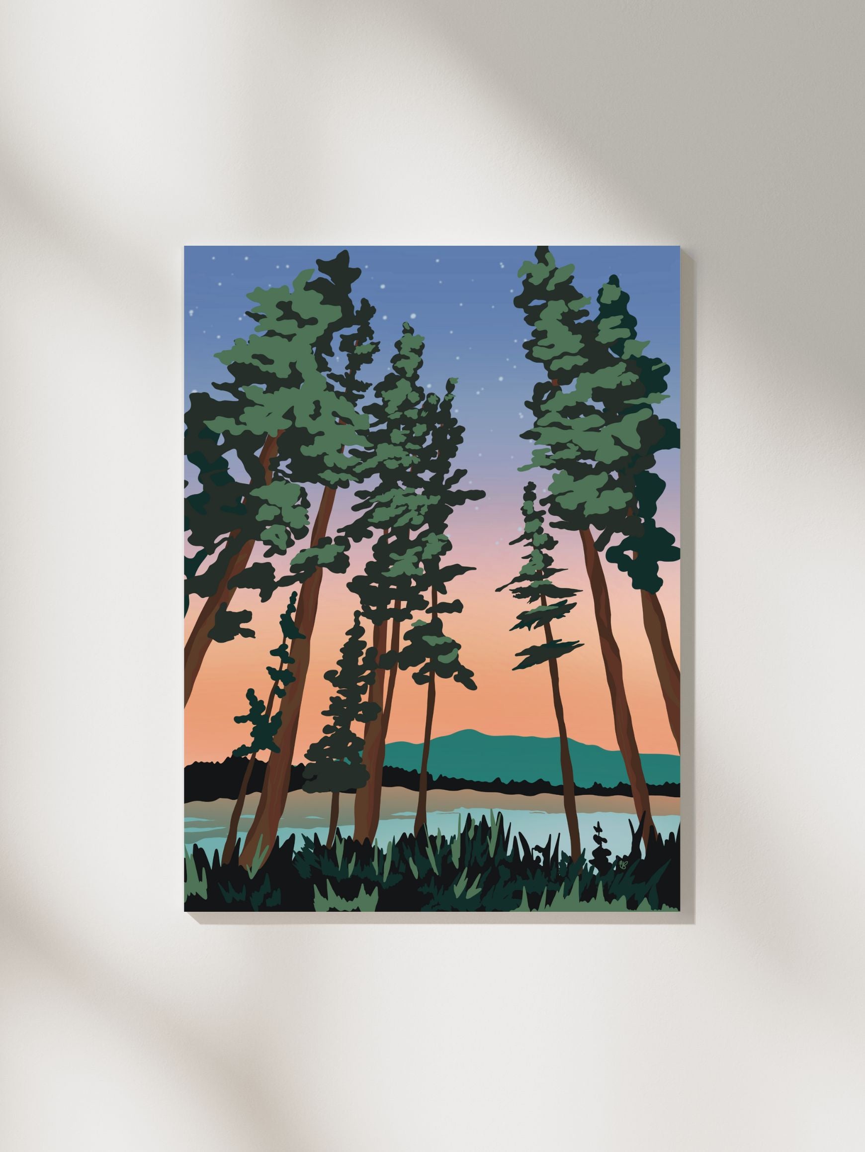 St Regis Mountain Print – Boreas Design Shop